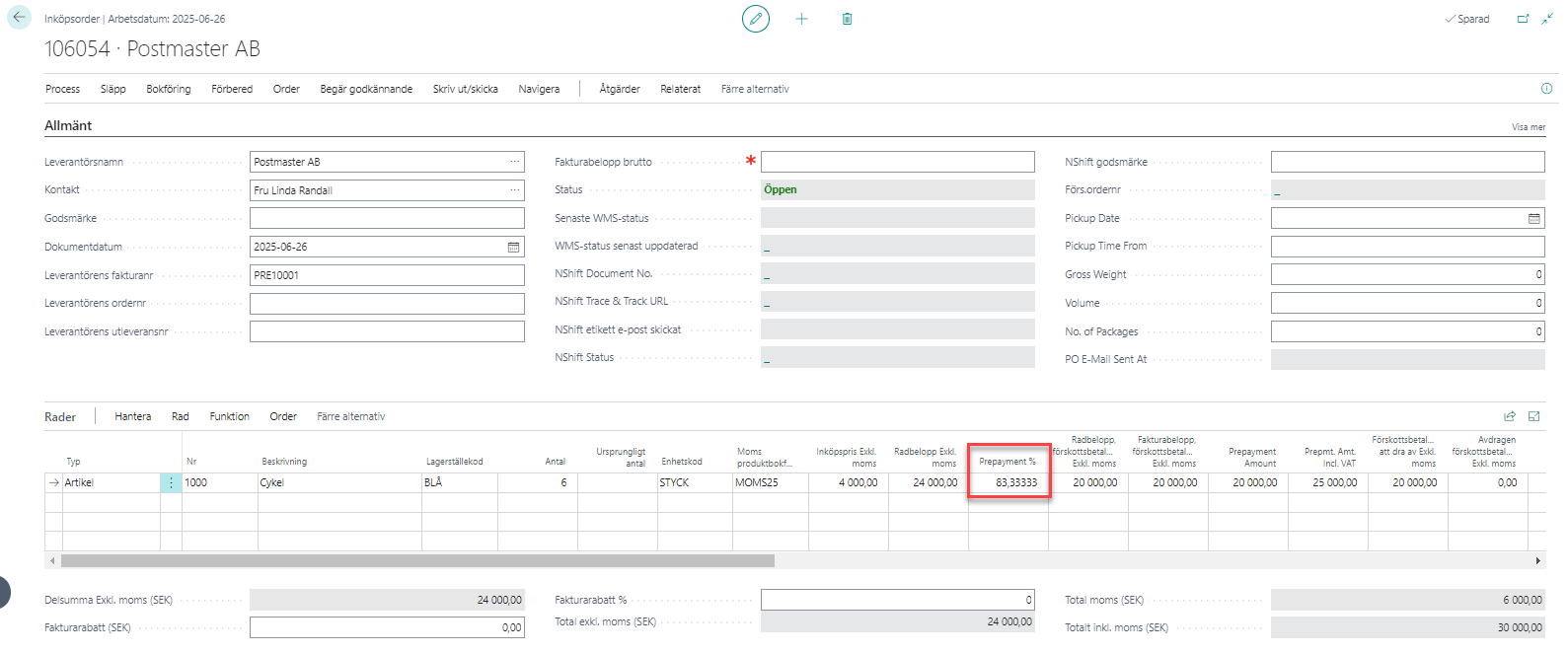 BRC Prepayment | Docs